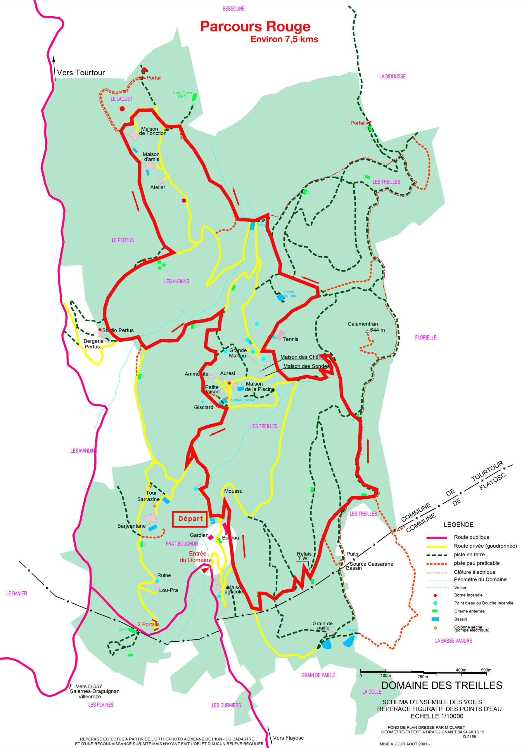Parcours pédestres des Treilles - Fondation des Treilles